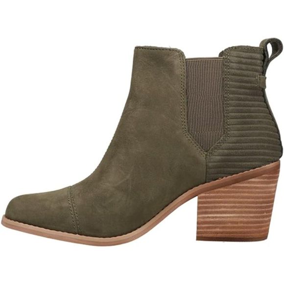 Toms | Shoes | Toms Everly Olive Green Oiled Nubuckcord Suede Casual ...